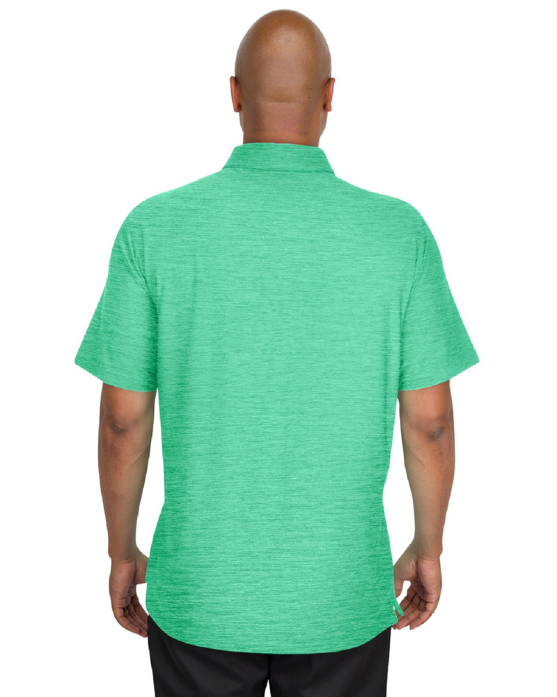 Men’s Big & Tall Heathered Golf Polo Shirt